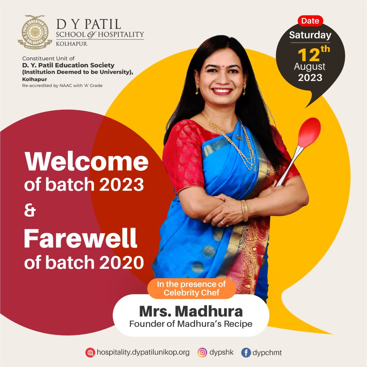 DYP | Hospitality | Welcome of Batch-2023 and Farewell of Batch-2023